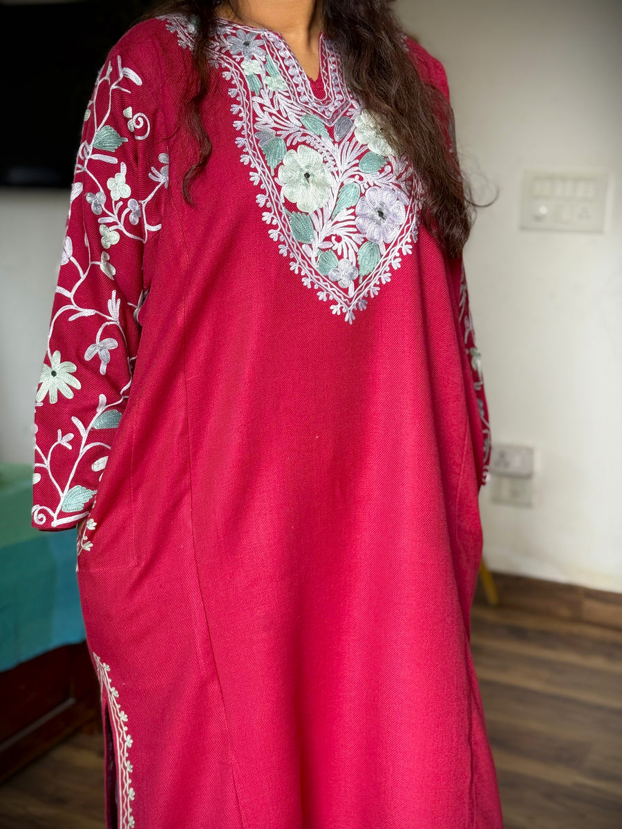 Handcrafted Phiran - Pink – Hastyakala